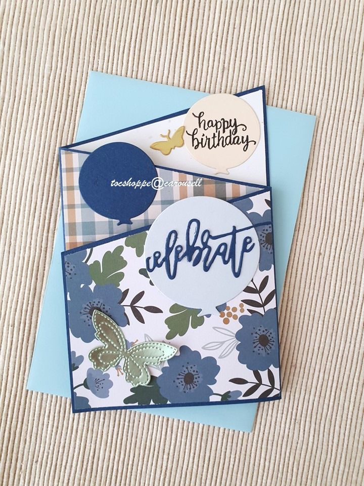 Birthday Trifold Card, Hobbies & Toys, Stationery & Craft, Handmade ...