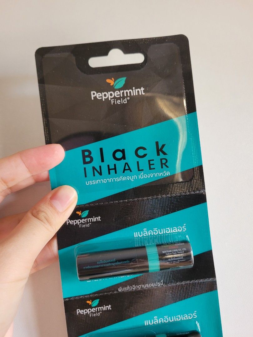 Black Inhaler Peppermint on Carousell