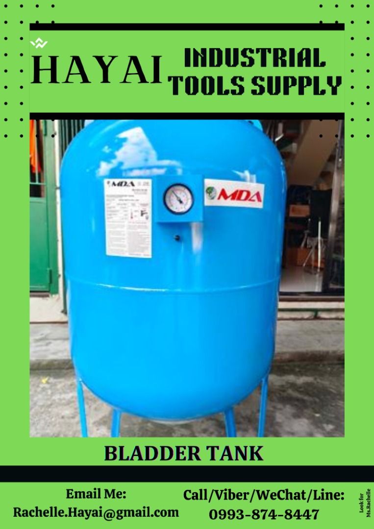 BLADDER TANK, Commercial & Industrial, Industrial Equipment on Carousell