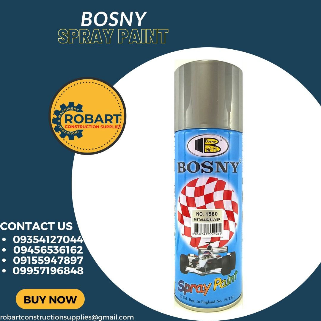 BOSNY SPRAY PAINT on Carousell