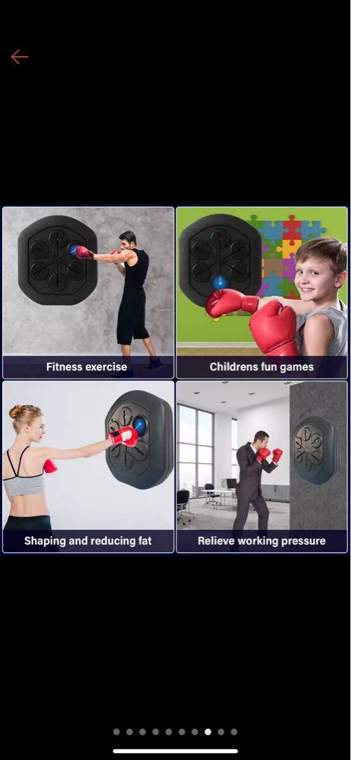 Brand New Boxing punching box, Sports Equipment, Exercise & Fitness ...