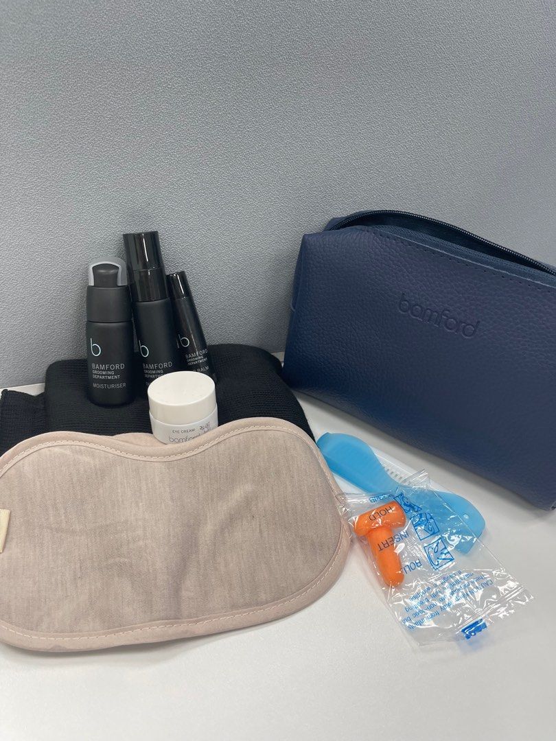 Brand New Cathay Pacific Business Class Amenity Kit / Toiletries Pouch ...