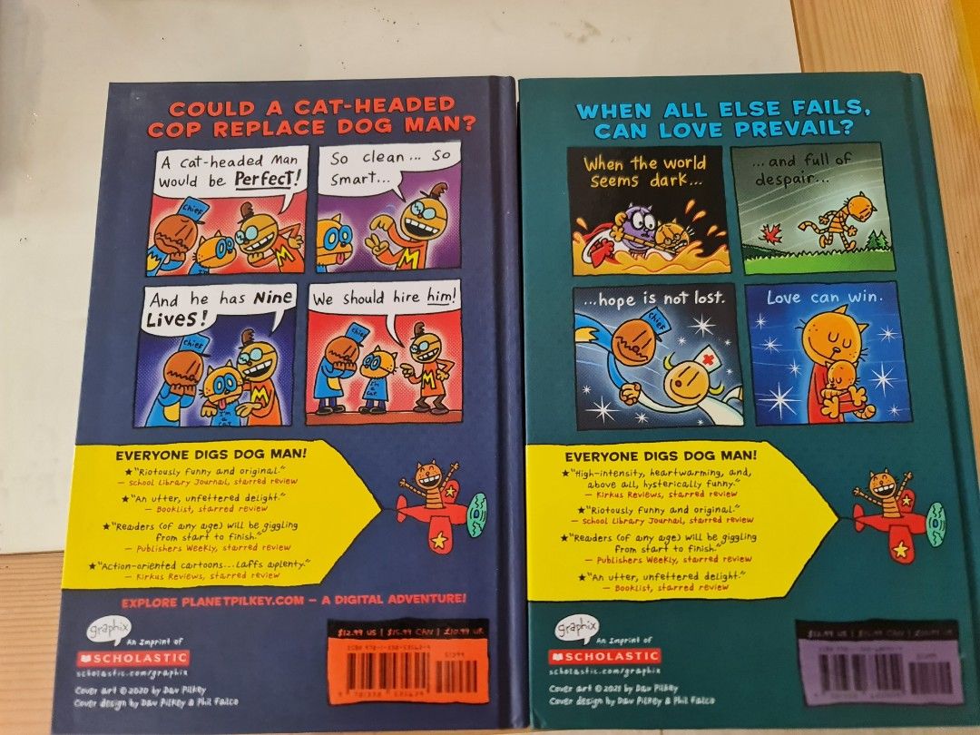 Brand New DOG MAN books, Hobbies & Toys, Books & Magazines, Children's ...