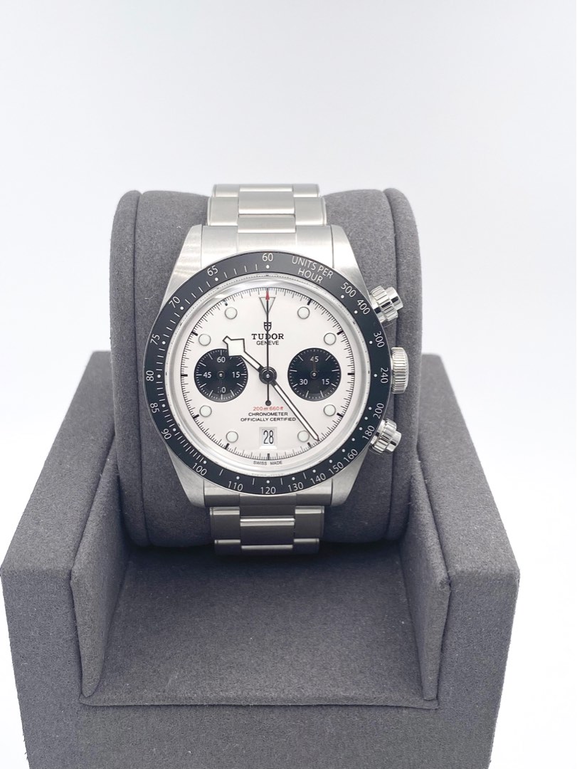 Brand New Jun 2023 Tudor Black Bay Chrono Panda White Dial 79360N ...