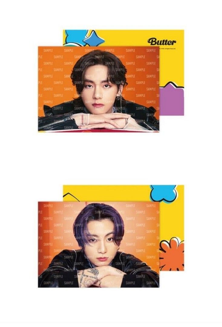 BTS V Jungkook JK Taehyung Photo Banner Butter on Carousell