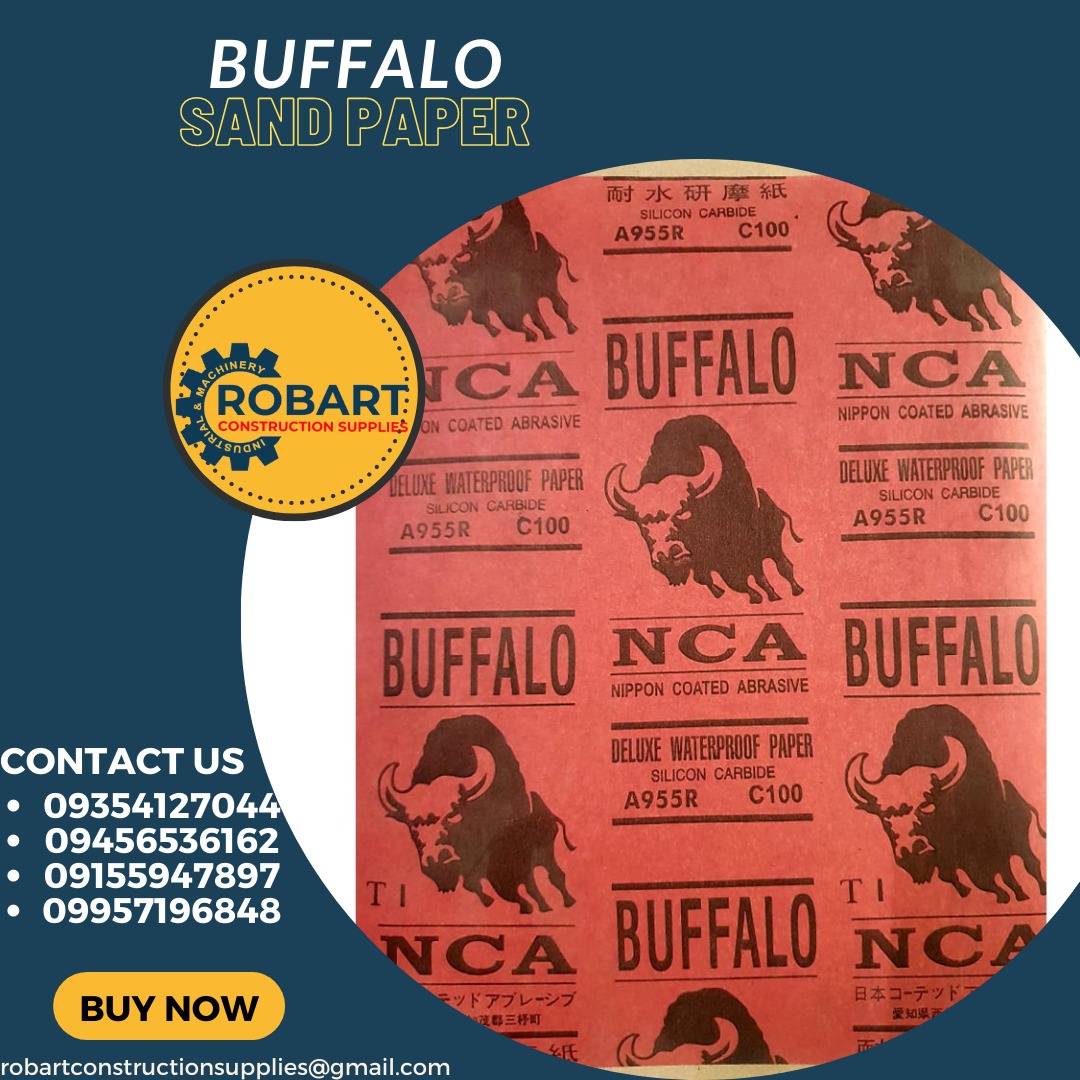 BUFFALO SAND PAPER, Commercial & Industrial, Construction Tools ...
