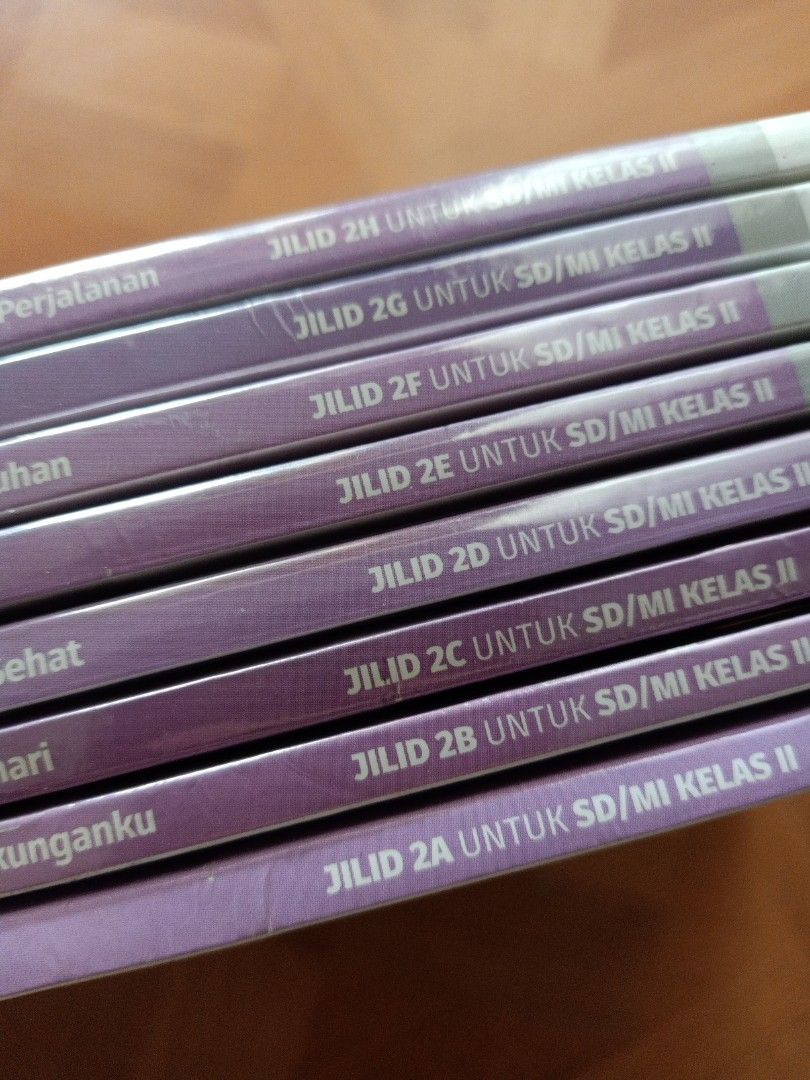 Buku Bupetik SD 2 lengkap. Rapi, Buku & Alat Tulis, Buku Pelajaran di ...