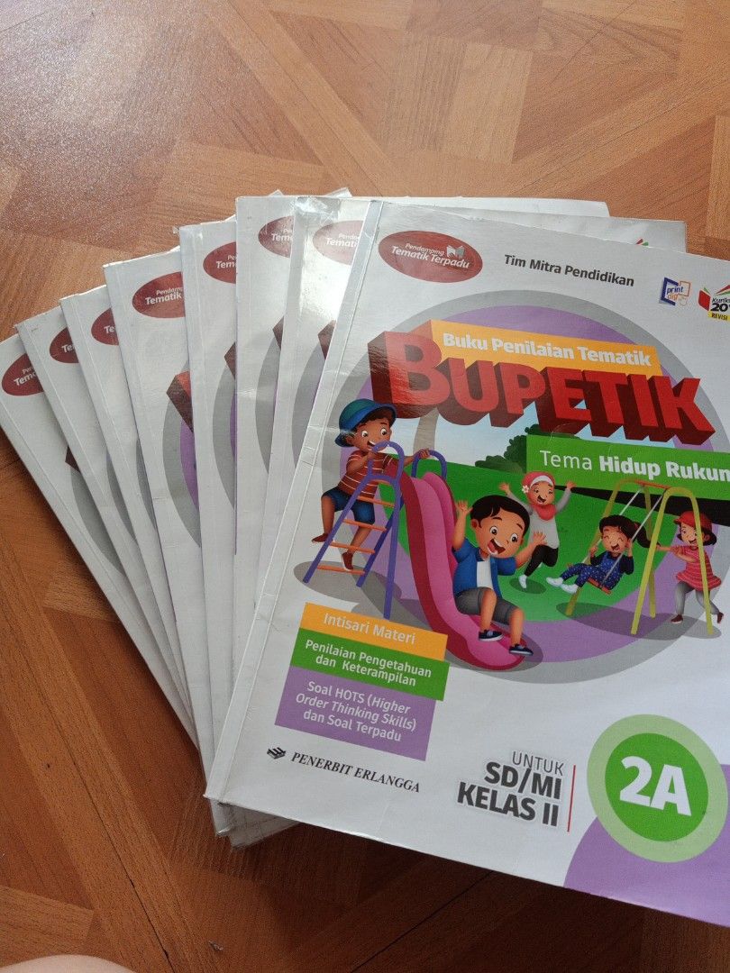 Buku Bupetik SD 2 lengkap. Rapi, Buku & Alat Tulis, Buku Pelajaran di ...