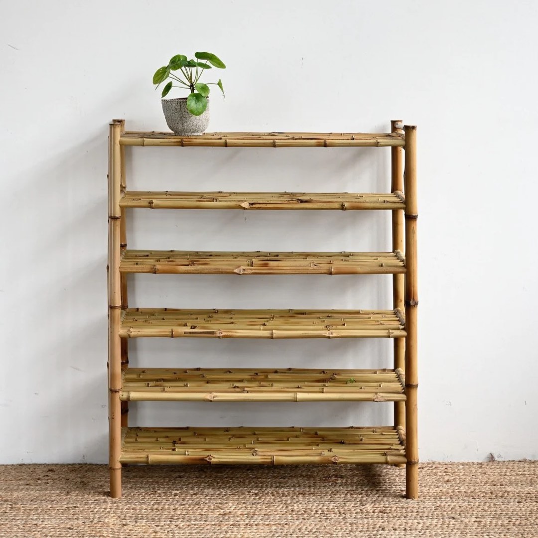 Bungalow Bamboo Shoe Rack (Island Living), Furniture & Home Living ...