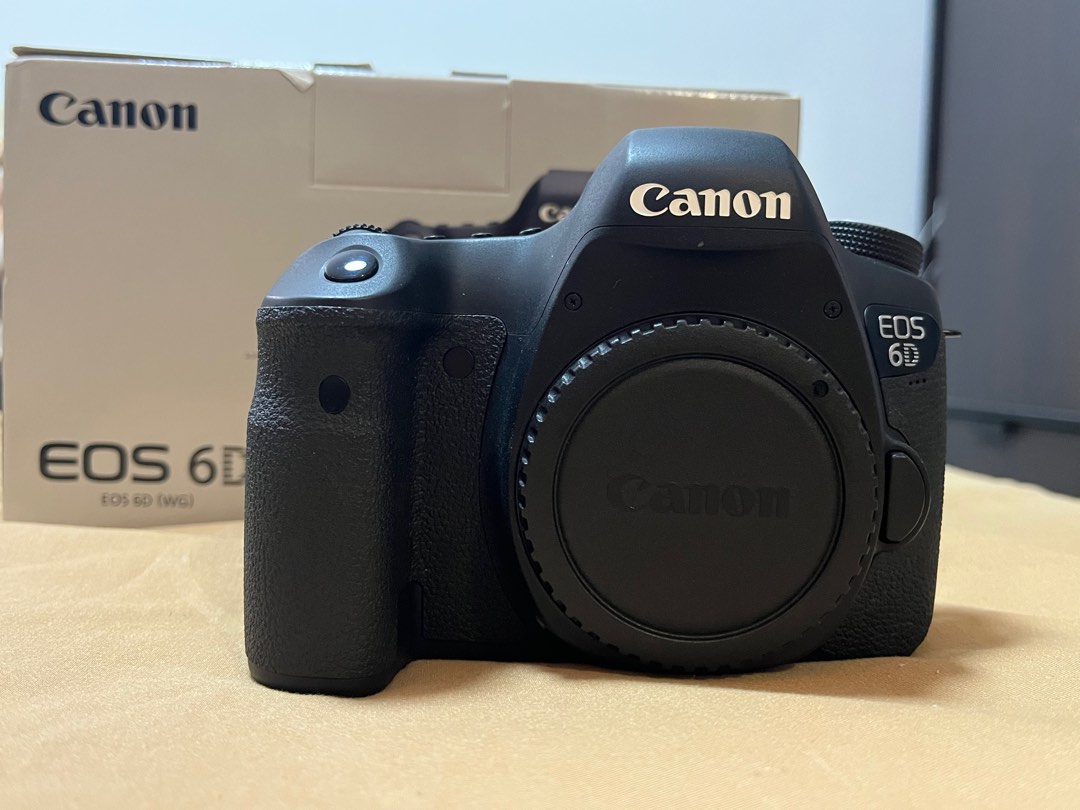CANON 6D DSLR full frame box like new, Photography, Cameras on Carousell