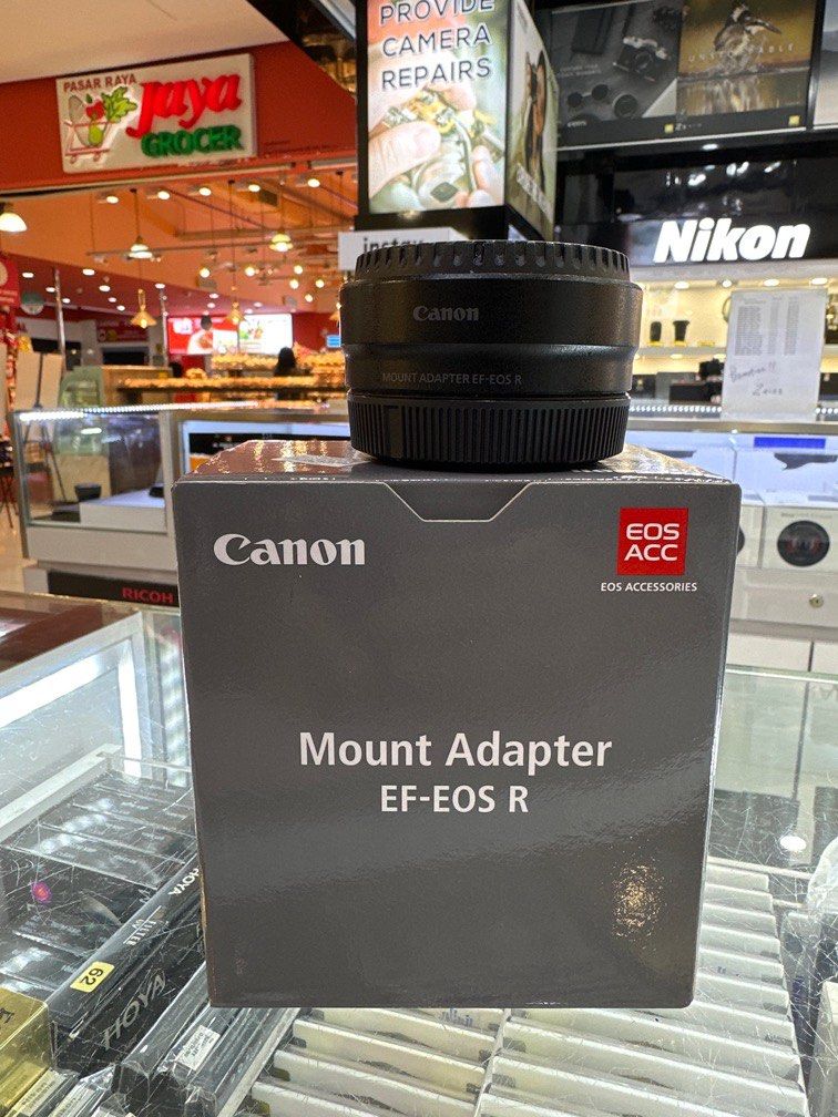 Canon EF-EOS R adapter ( EF to EOS R ), Photography, Lens & Kits on Carousell