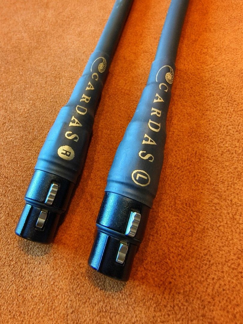 Cardas Golden Reference 1.5m XLR interconnect, Audio, Other Audio ...