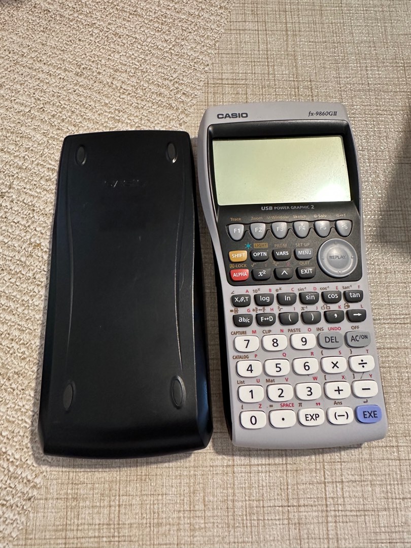 casio fx-9860gii GDC calculator, 手提電話, 其他裝置 - Carousell