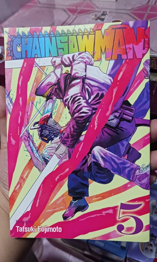Chainsaw man volume 5 manga english on Carousell