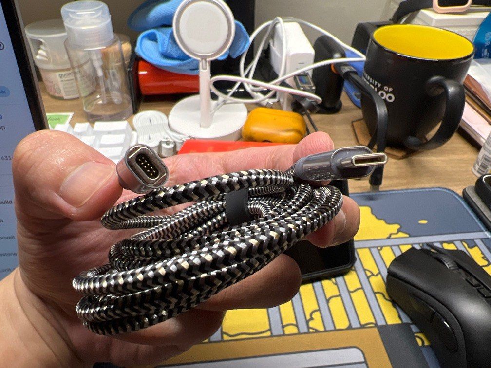 Chargeasap Infinity Cable 1.2m & 2m Gunmetal NO MAGNETIC TIP, Mobile ...