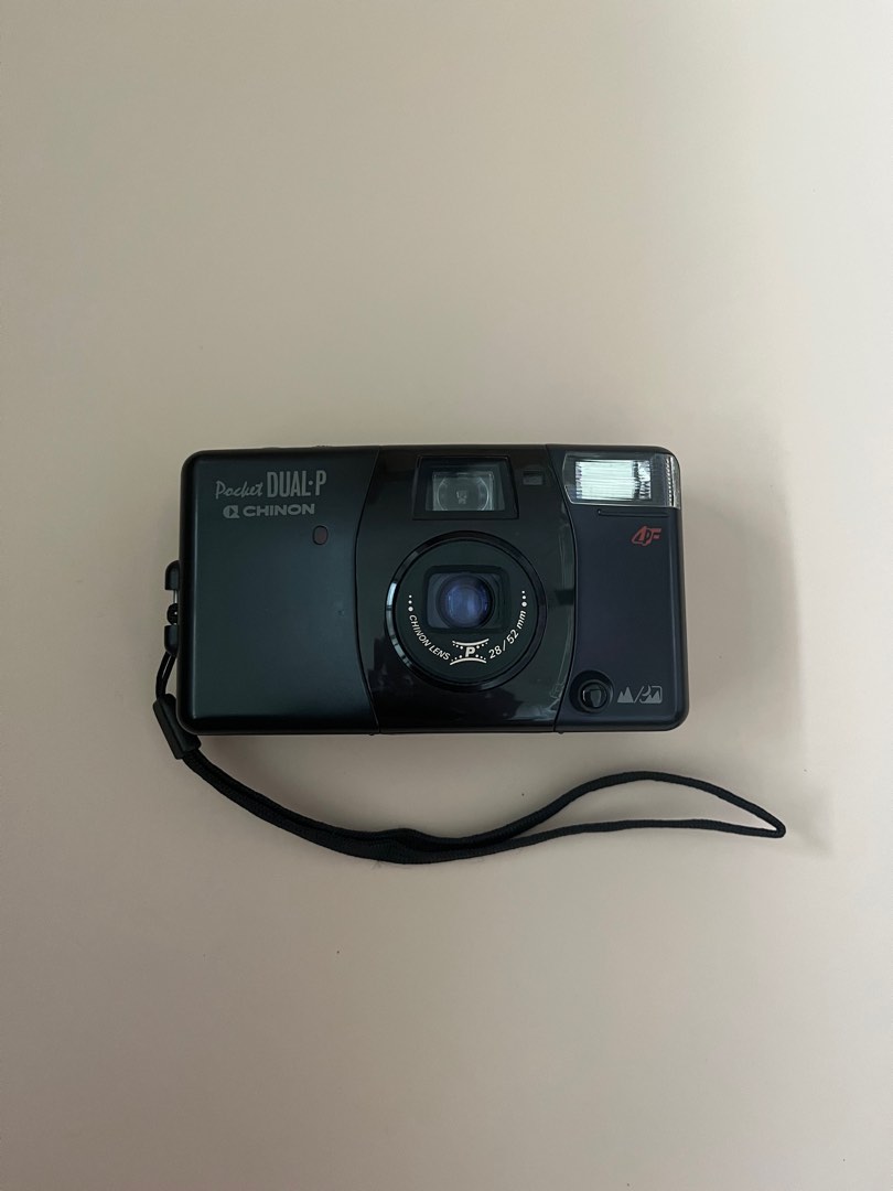 Chinon Pocket Dual AF-P Film Camera, Photography, Cameras on Carousell