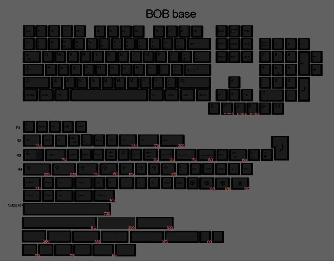 |CKB|150 key|黑同刻 BOB|鍵帽 Keycap|機械鍵盤 Mechanical keyboard, 電腦＆科技, 電腦周邊及配件 ...