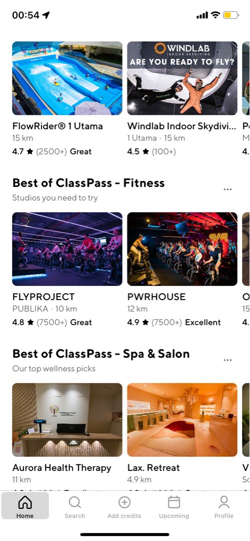 ClassPass credits to let go, Community on Carousell