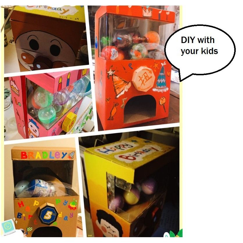 Claw Machine Vending Machine Capsules Toys (DIY boxes), Hobbies & Toys ...