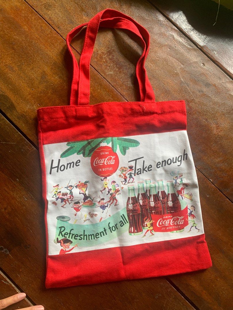 Coca Cola collection tote bags high quality, Hobbies & Toys ...
