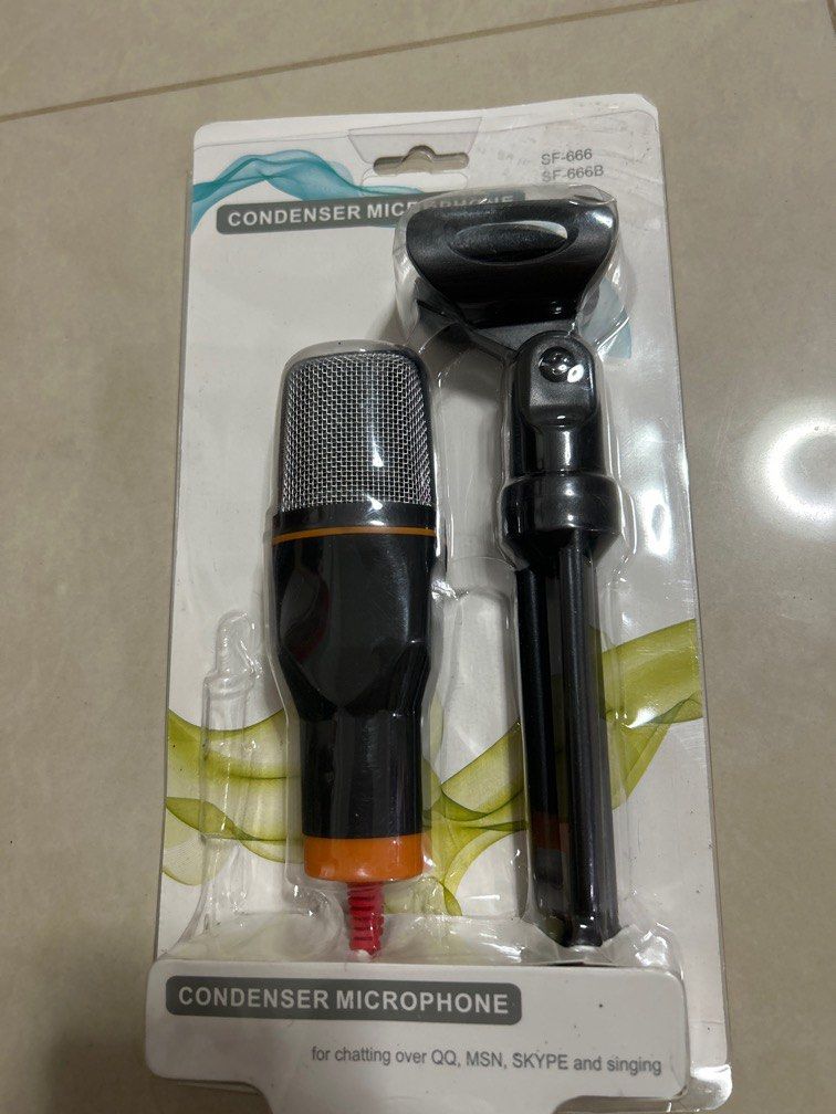 Condenser Microphone, Audio, Microphones on Carousell