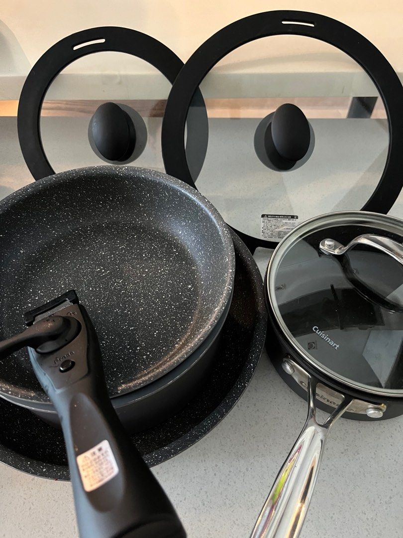 Cooking pans(removable handle), Furniture & Home Living, Kitchenware ...