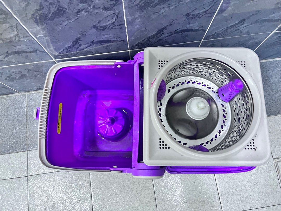 Cosway spin mop with mop handle full set, Furniture & Home Living ...