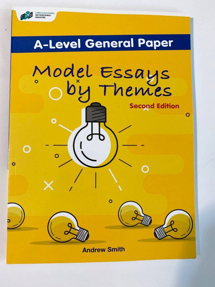 CPD A Level General Paper: model essay by themes, Hobbies & Toys, Books ...