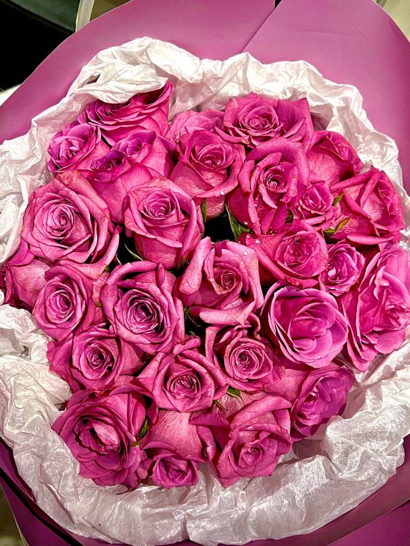 Custom-Made Flower Bouquet, Hobbies & Toys, Stationery & Craft, Flowers ...