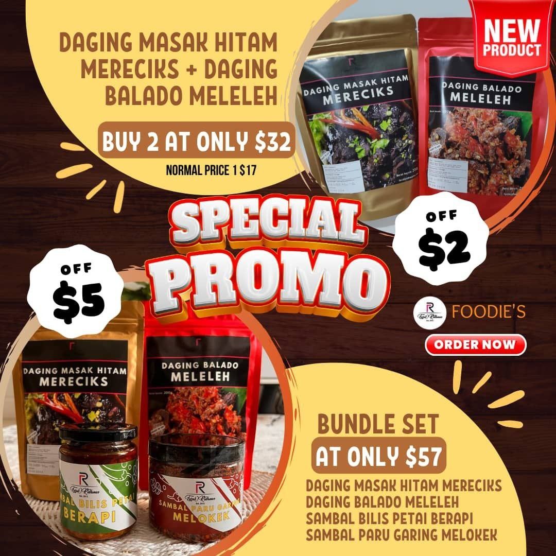 DAGING MASAK HITAM, Food & Drinks, Packaged & Instant Food on Carousell