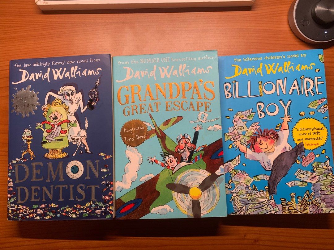 David walliams books, Hobbies & Toys, Books & Magazines, Children's ...