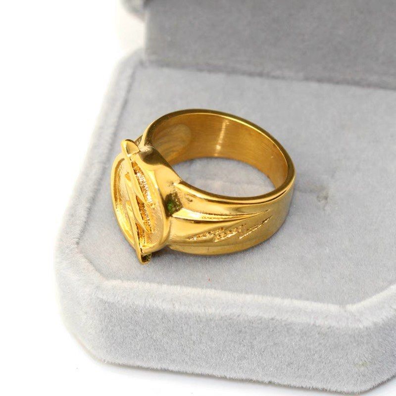 DC Flash gold ring, Hobbies & Toys, Collectibles & Memorabilia, Vintage ...