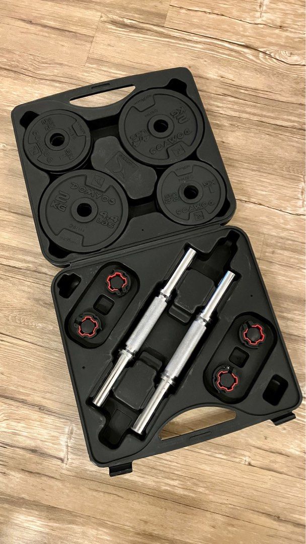 Decathlon 20kg Free Weights Kit, Sports Equipment, Exercise & Fitness ...