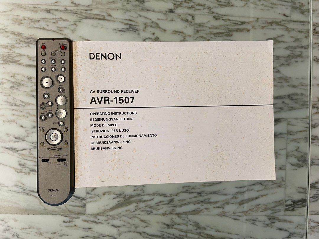 Denon Amplifier AVR-1507, Audio, Soundbars, Speakers & Amplifiers on ...