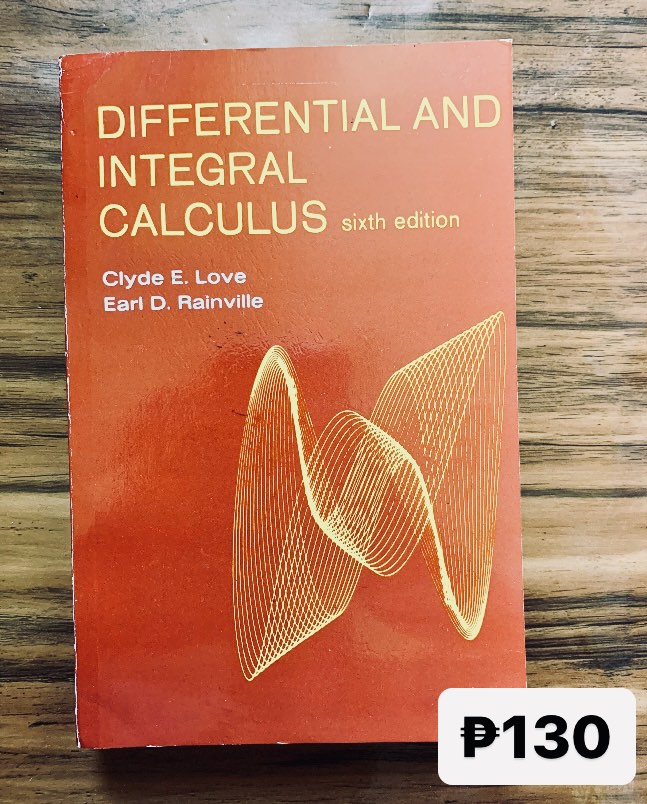 Differential and Integral Calculus Book, Hobbies & Toys, Books ...
