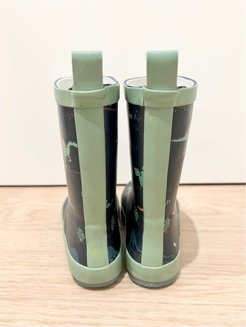 Dinosaur Rain Boots Size AUS 12, Babies & Kids, Babies & Kids Fashion ...