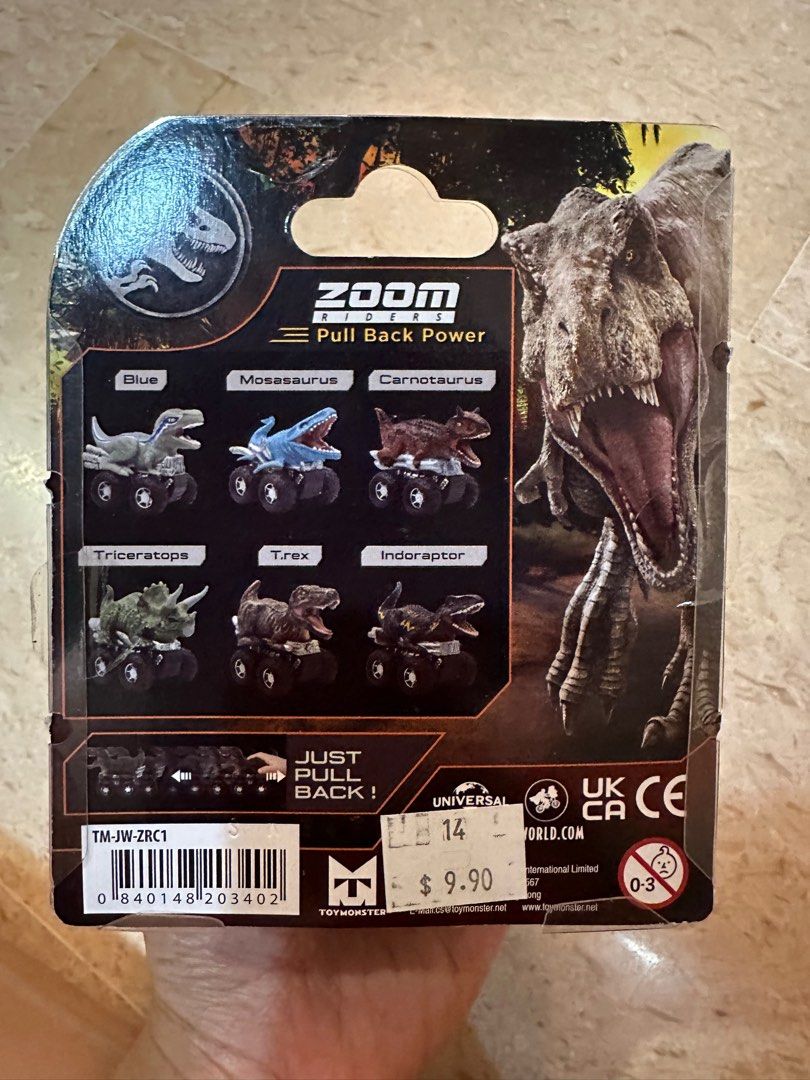 Dinosaur zoom riders kids children car toy, Hobbies & Toys, Toys ...