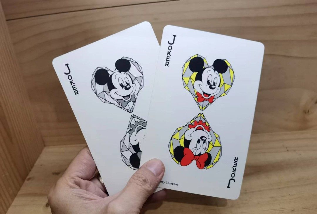 Disney Mickey & Minnie Mouse JUMBO Playing Cards - Nisseki Racer 100 ...
