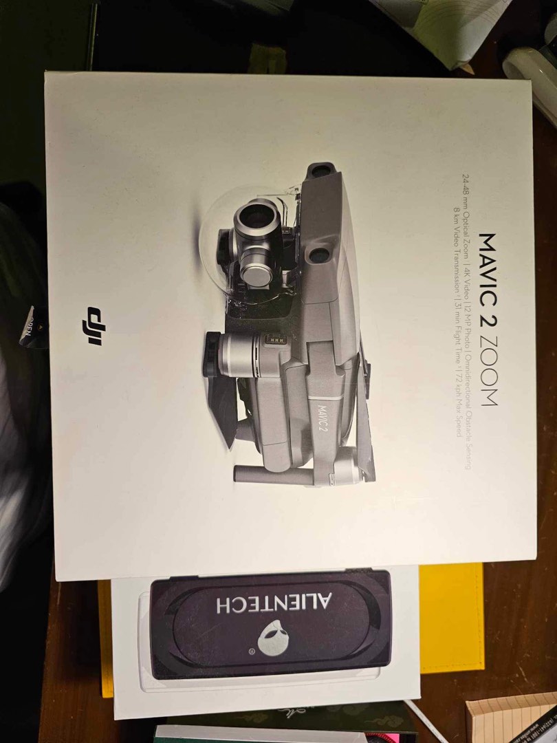 Dji Mavic 2 Zoom with alientech antenna, Photography, Drones on Carousell