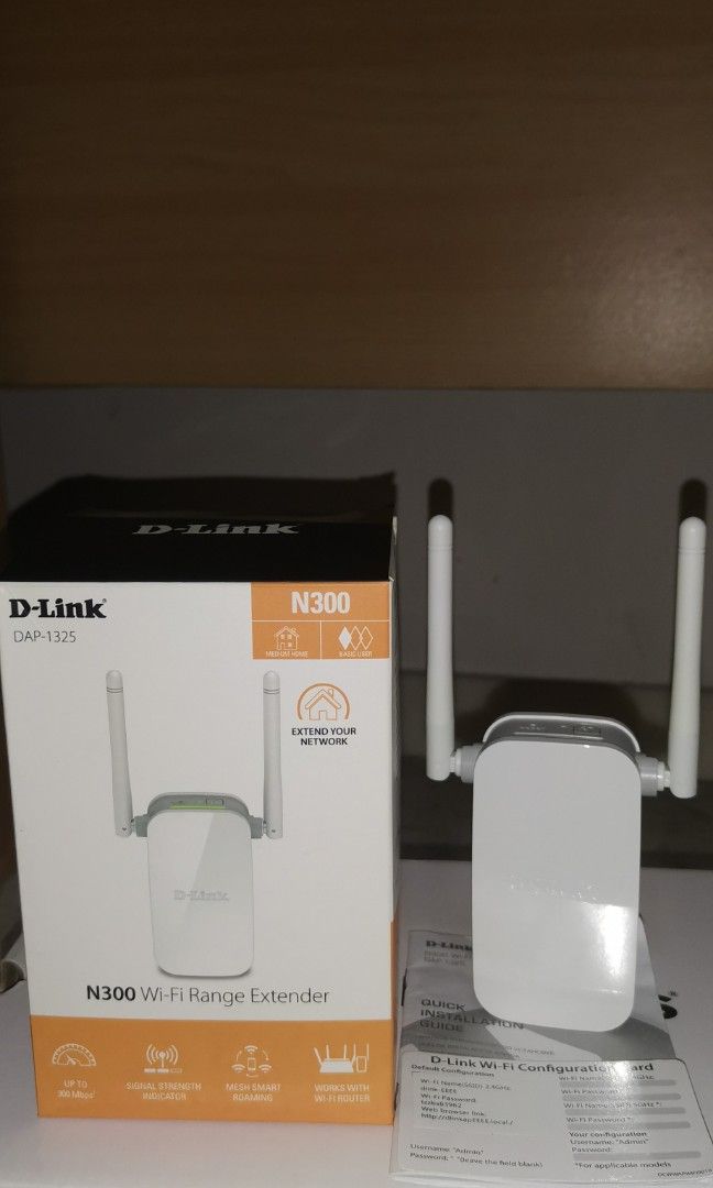 D-Link Wi-fi Range Extender, Computers & Tech, Parts & Accessories ...