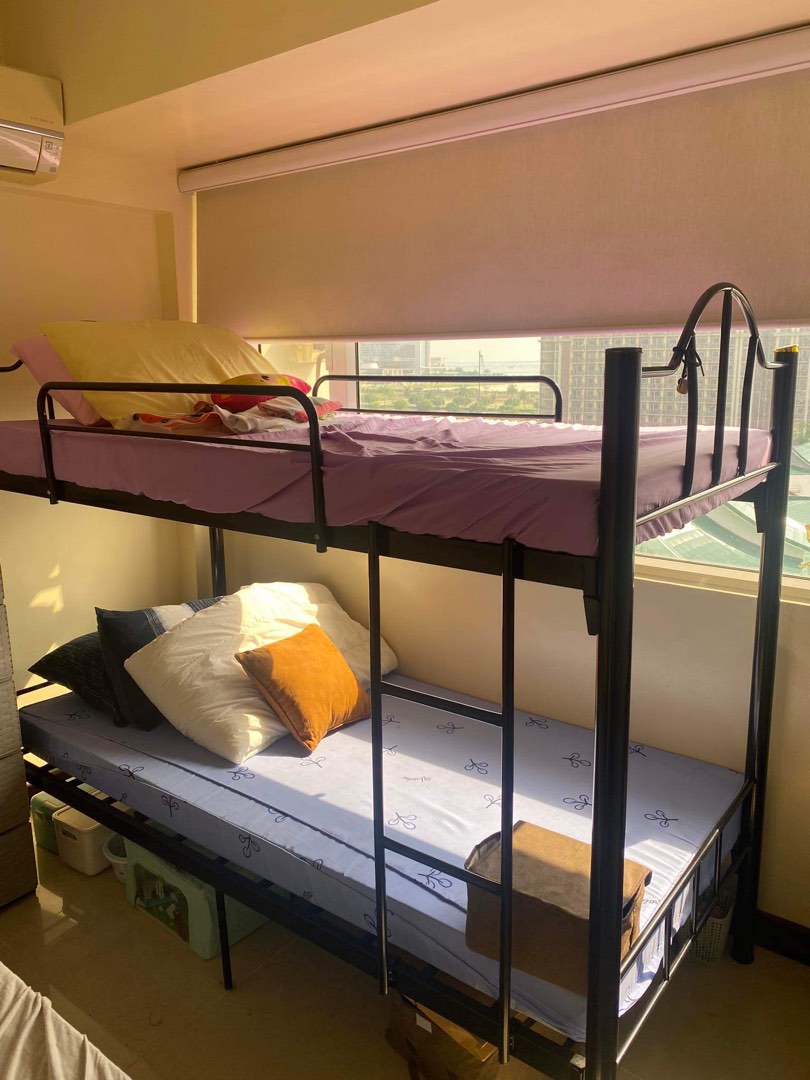 DOUBLE DECK SINGLE BED FRAME on Carousell