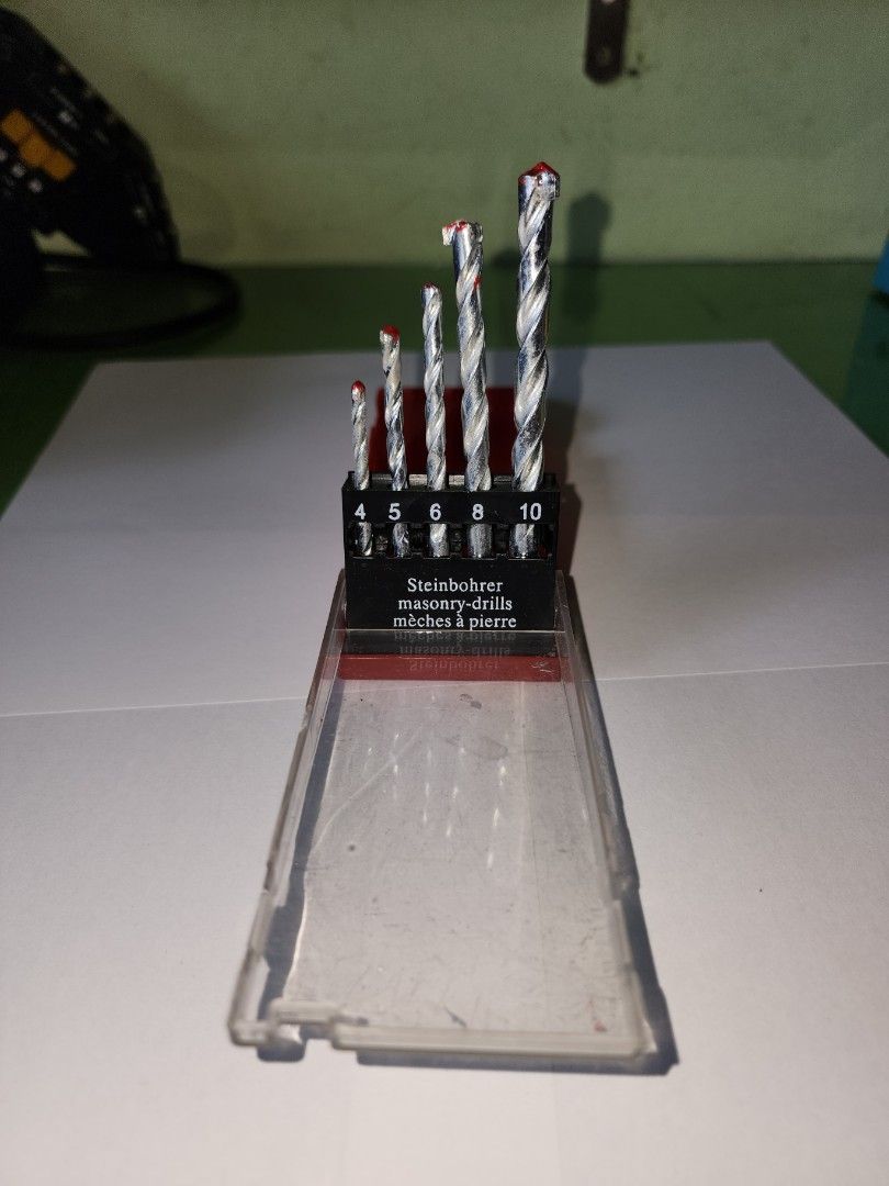 Drill bits, Furniture & Home Living, Home Improvement & Organisation ...