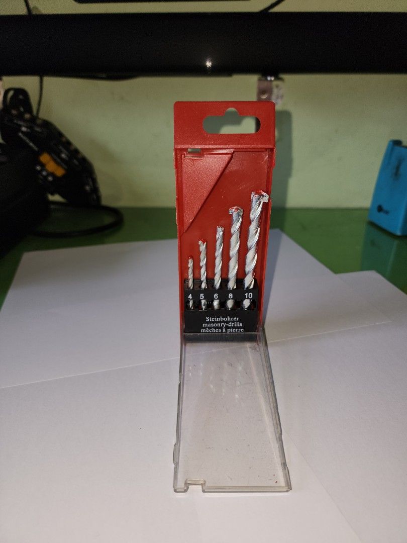 Drill bits, Furniture & Home Living, Home Improvement & Organisation ...