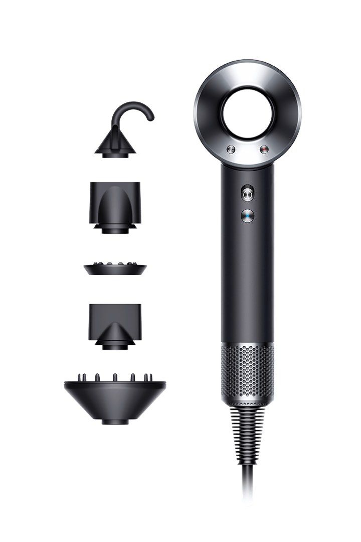Dyson Supersonic Hair dryer HD08 Black/Nickel, Beauty & Personal Care ...