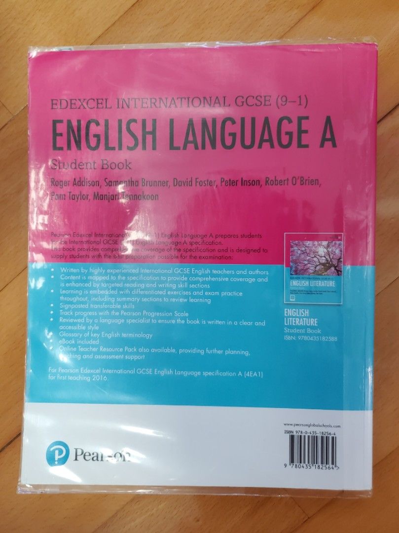 Edexcel IGCSE English Language A, 興趣及遊戲, 書本 & 文具, 教科書 - Carousell