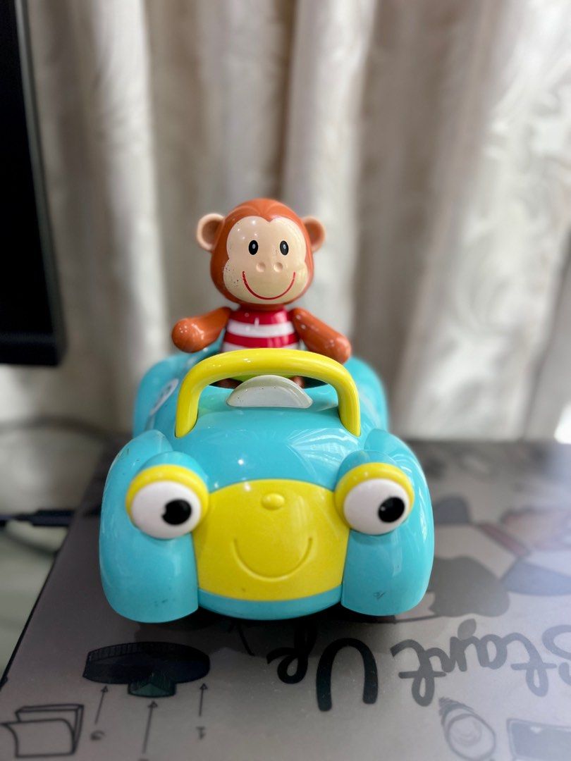 ELC Toy Car & Monkey, Hobbies & Toys, Toys & Games on Carousell