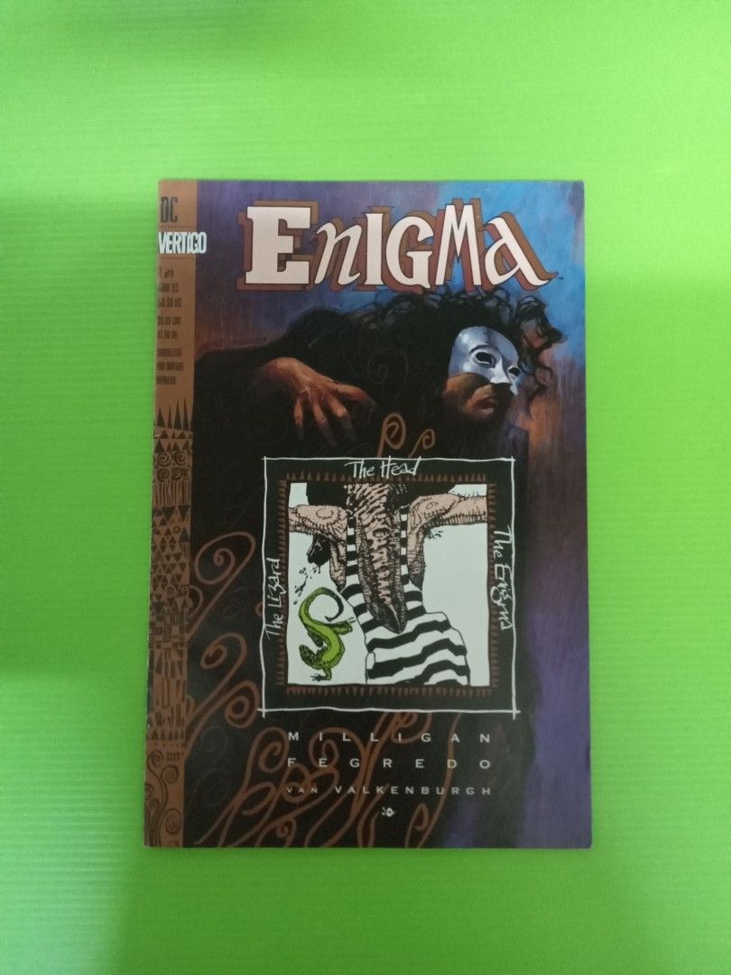 Enigma #1 ( Duncan Fegredo - Cover Art ) Vertigo/DC, Hobbies & Toys ...