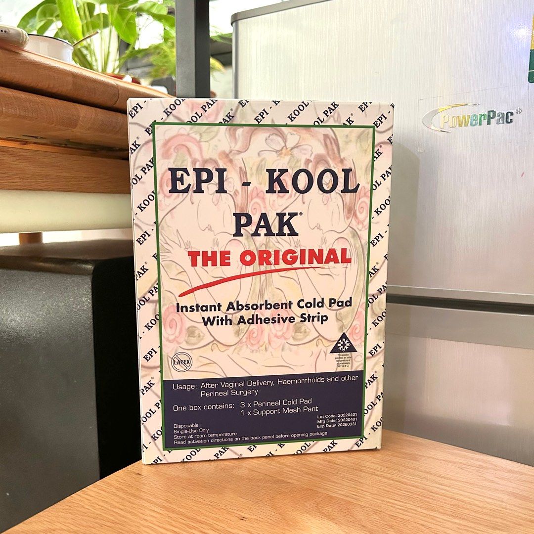 EPI Kool Pak Instant Absorbent Cold Pad Perineal Ice Pad, Babies & Kids ...