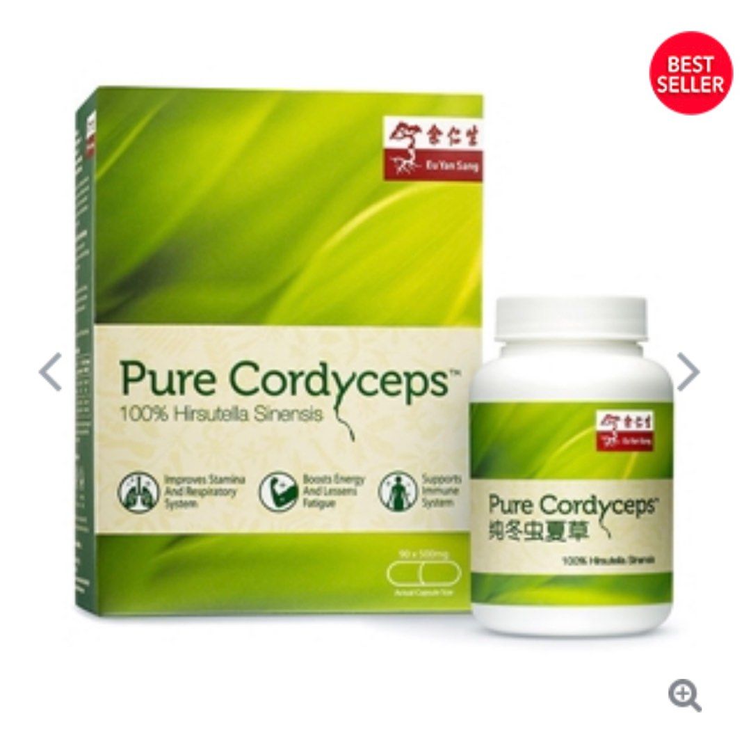 Eu Yan Seng Pure Cordyceps, Health & Nutrition, Health Supplements ...