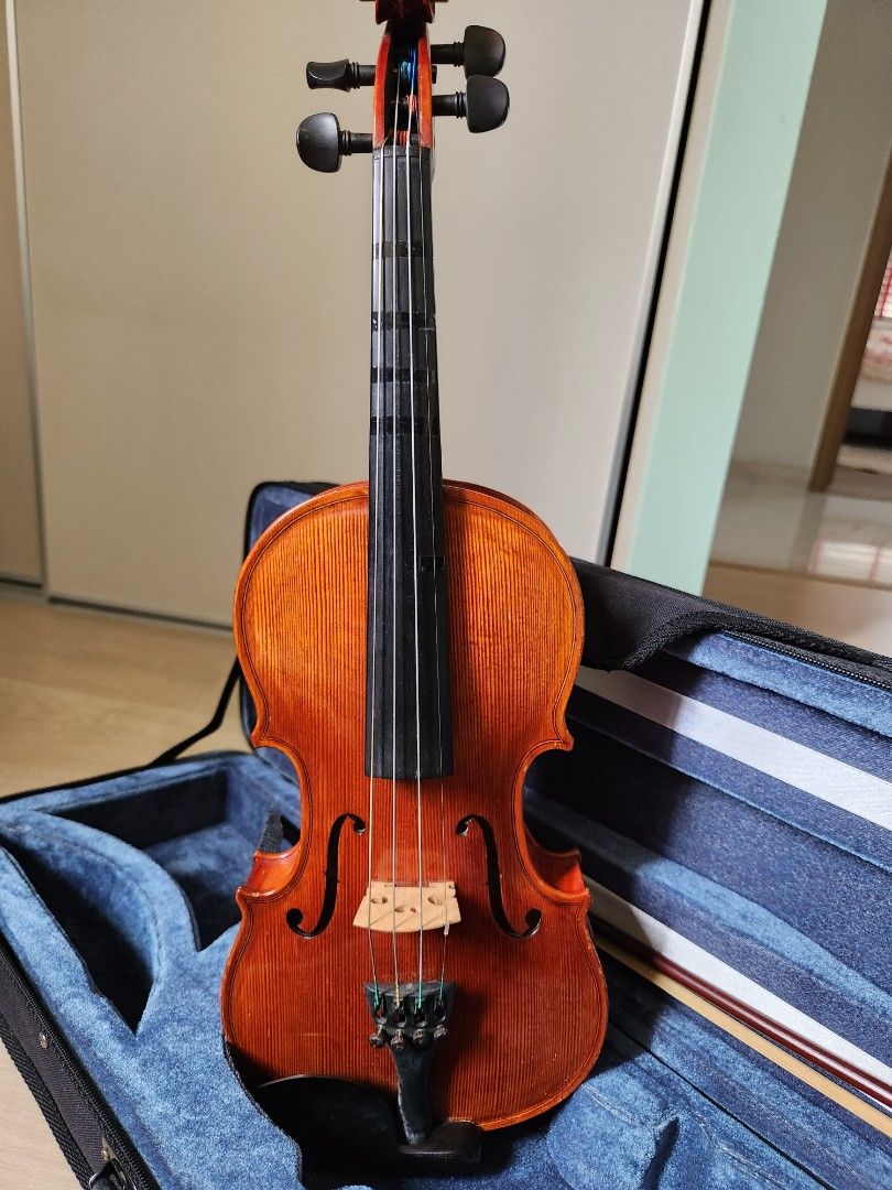 Eurostring 100 1/2 size Violin, Hobbies & Toys, Music & Media, Musical ...